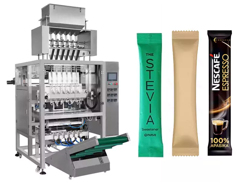 New Type High Quality Salt Automatic Granule Packaging Line - Automatic ...