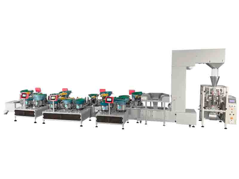 Fiber Counting Plastic Toys Building Blocks Packing Machine - Automatic ...